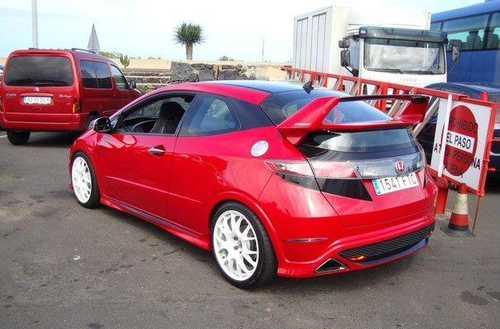 Спойлер honda civic