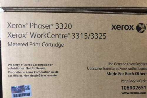 Картридж 106R02651 для Xerox WorkCentre 3315/3325