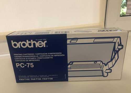 Термопленка Brother PC-75 Fax104R/106R на 144 стр