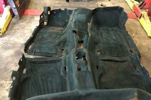 Зелёный ковёр bmw e39