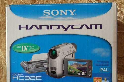 Видеокамера Sony DCR-HC32E PAL Япония