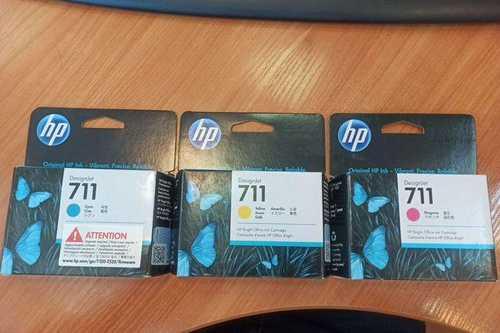 Картриджи HP 711