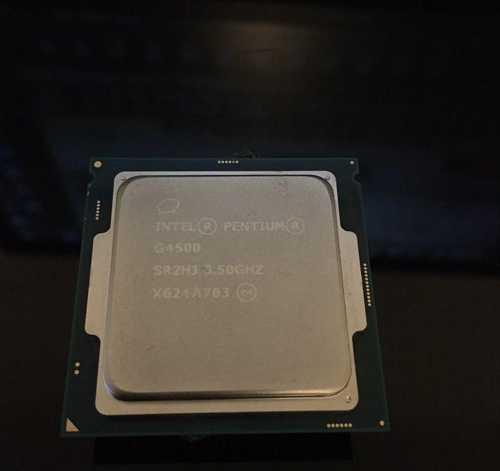 Процессор intel pentium g4500