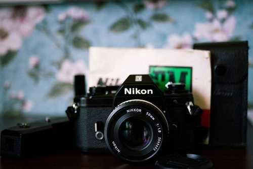 Nikon EM + Nikkor 50mm 1.8