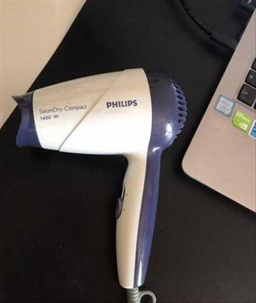 Фен philips salon dry compact 1400 Вт