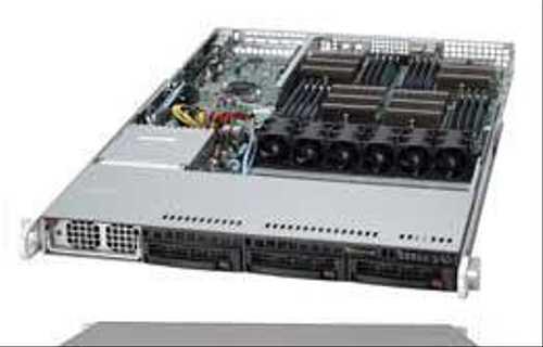 1U сервер Supermicro на Opteron 32/64 ядра