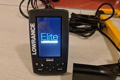 Эхолот-картплоттер Lowrance Elite-4 chirp