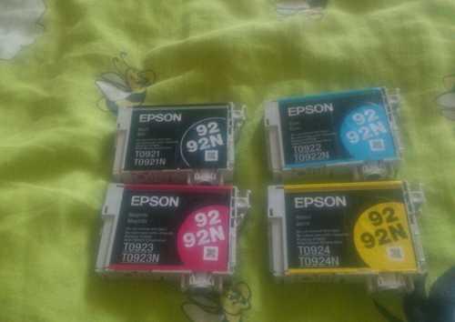 Картриджи для принтеров Epson новые