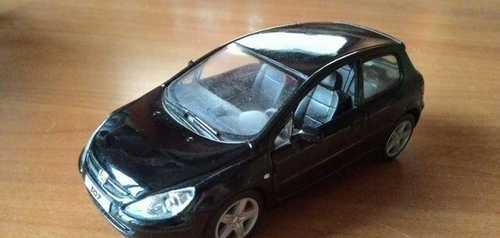 Mасштабная модель 2001 Peugeot 307 XSi