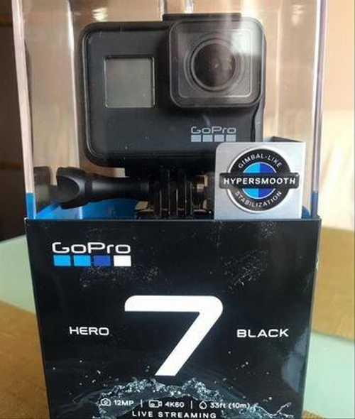 Экшн камера GoPro hero7 Black Edition