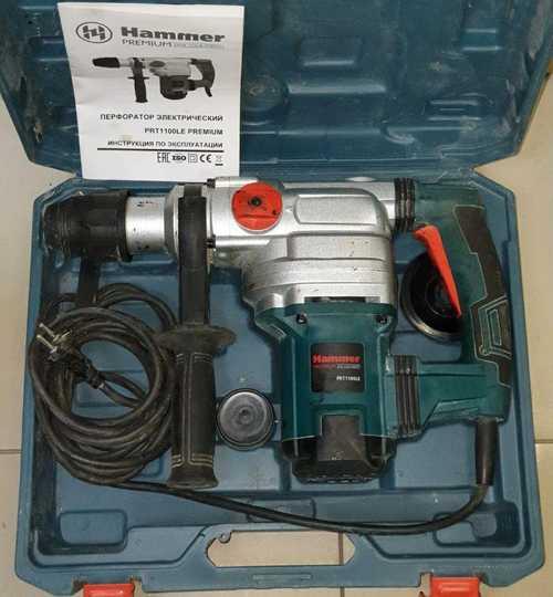 Перфоратор hammer PRT 1100le