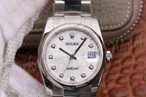 Rolex Datejust 116234 Diamond White Jubilee Dial
