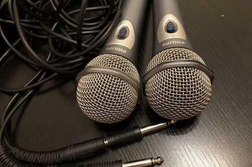 Микрофон philips SBC MD150 (2 штуки)