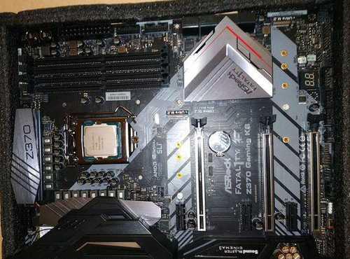 Asrock Fatal1ty Z370 Gaming K6 + CPU + wifi