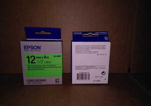 Epson S654018 LK-4GBF9 термотрансферная лента