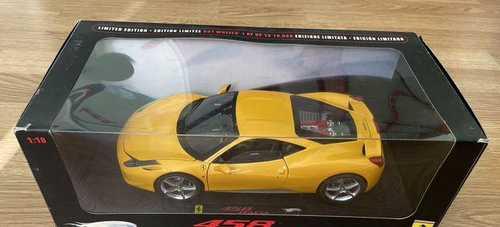 Ferrari 458 Italia 1/18