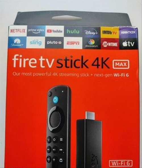 TV приставка Amazon fire tv stick 4k max