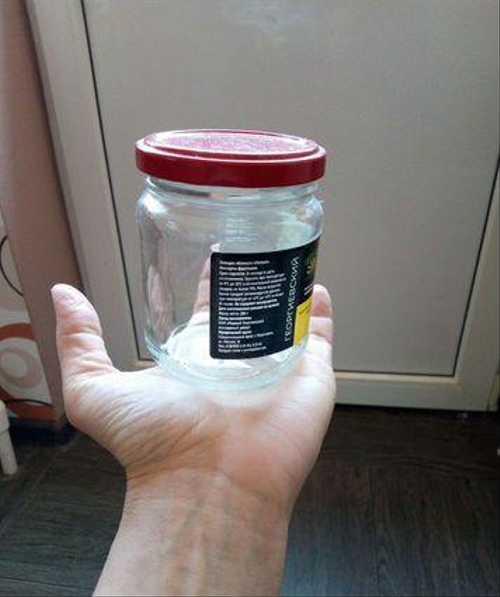 Банка с крышкой 0.250