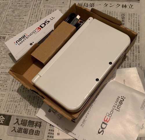 New Nintendo 3DS XL Pearl White + Luma (Игры)