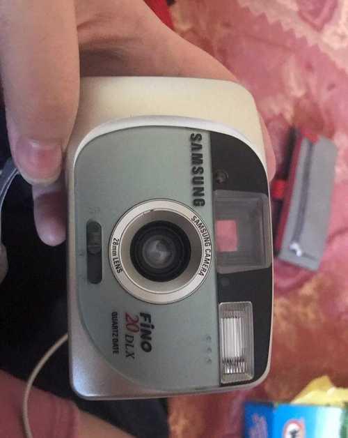 Плёночный фотоаппарат sumsung fino 20 dlx