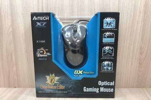 Игровая мышь A4 Tech Oscar Gaming Mouse X-748K