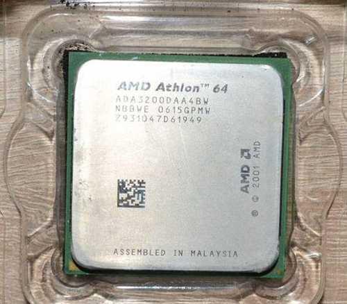 Amd athlon 64 4400. AMD Athlon TM 64 2001. AMD Athlon 64 ada3200daa4bw. Процессор АМД 64 ada3200daa4bw LBBWE 0601gpaw 2001 год. Атлон 64 сокет.