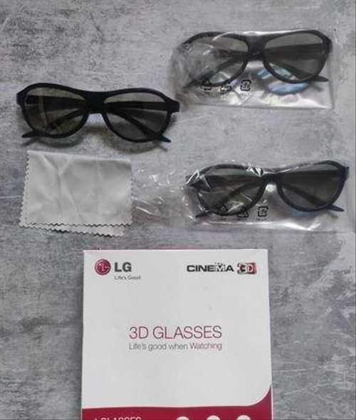 3D очки LG ag-f310 3 шт