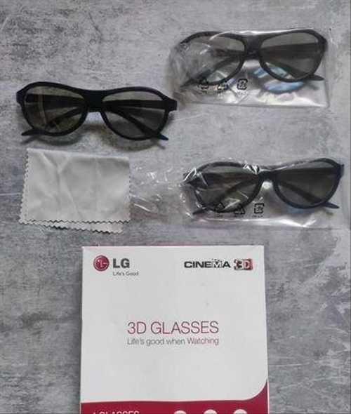 3D очки LG ag-f310 3 шт