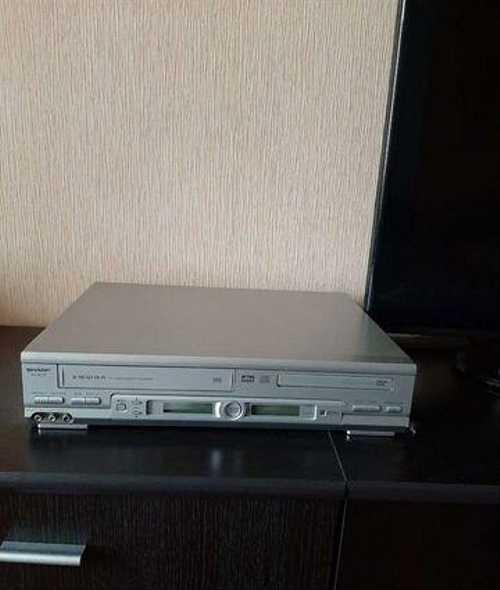 VHS/DVD Player and Recorder sharp