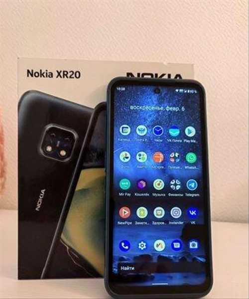 Nokia XR20 +беспроводная зарядка