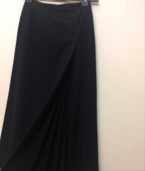 Длинная черная юбка Stefanel