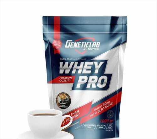 Протеин Geneticlab Nutrition whey PRO 1000 г