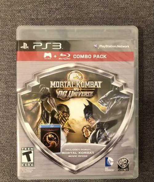Mortal combat us dc universe combo pack ps3