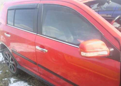 Дверь Geely mk/ mk cross красная