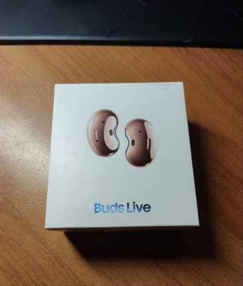 Новые оригинал Samsung Galaxy Buds Live Бронзовые