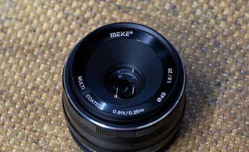 Meike 25mm f 1.8. Meike 8mm x-Mount. Meike MK-25mm f/1.8 для Fujifilm x-Mount.