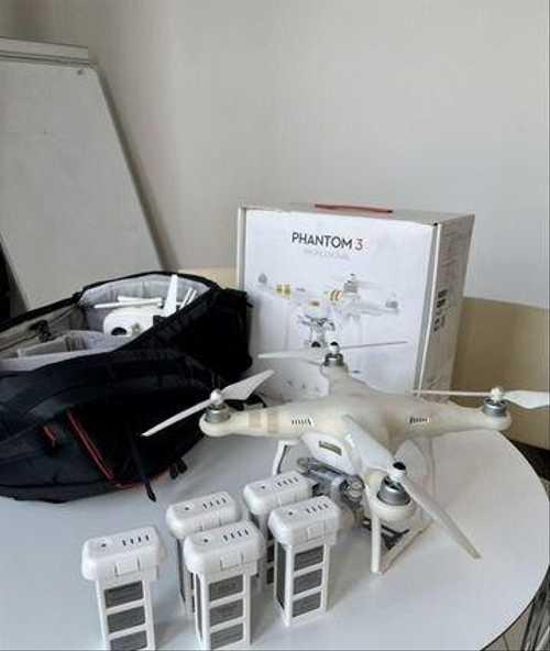 Квадрокоптер dji phantom 3 pro
