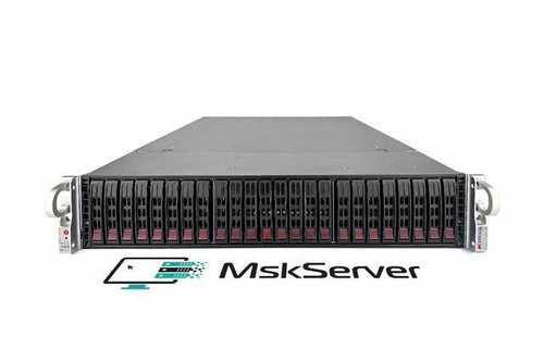 Сервер Supermicro 2027R-E1R24N 2x E5-2667v2 32Gb