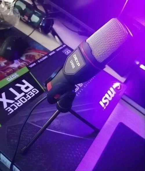 Микрофон студийный dexp u400