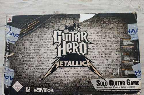 Guitar hero MetallicA PS3