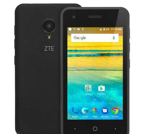 Смартфон ZTE Blade L130 Dual Sim 4" черный