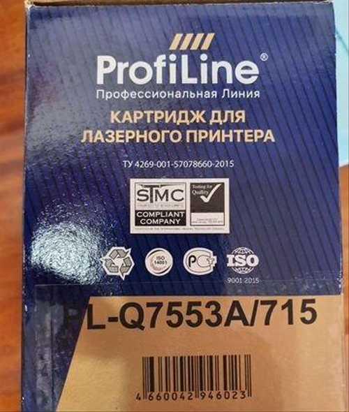 Картридж на лазерный принтер ProfiLine PL-Q7553A/7