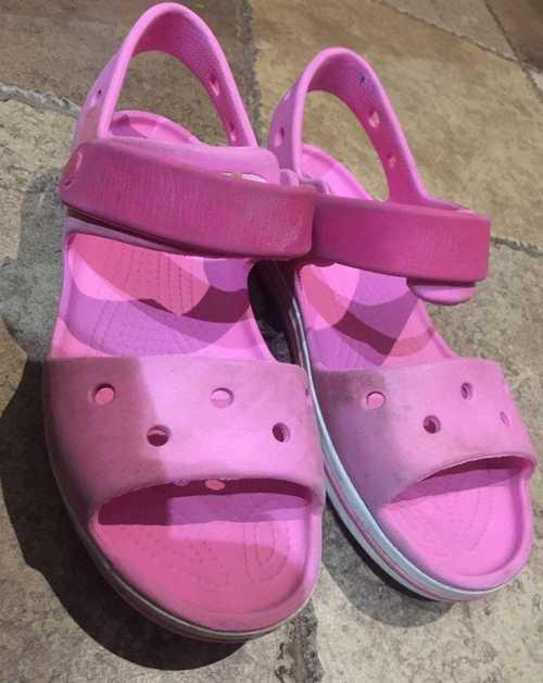 Crocs J3 розовые