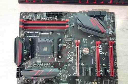 Материнская плата msi x470 gaming plus