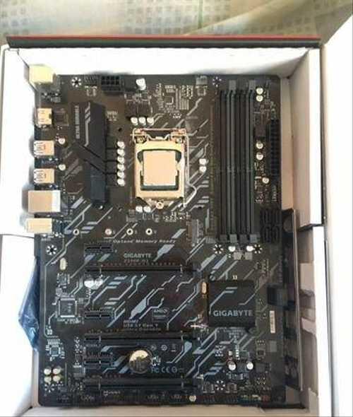 Intel core i7 8700k + Gigabyte Z370