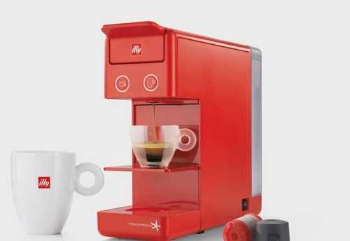 Кофемашина капсульная Illy Y3.2 красная