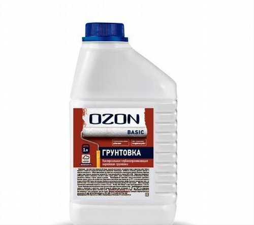 Грунтовка глубокого проникновения ozon 1л