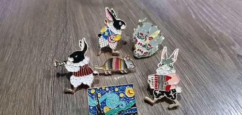 NEW В упаковке (pin) металлические значки