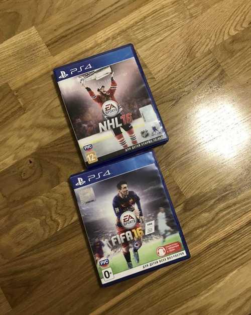 NHL16 и fifa16