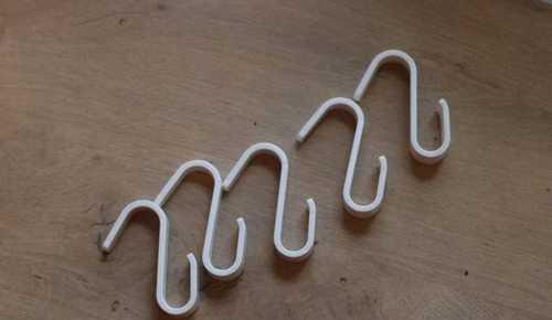 Крючки для кухни белые Икея IKEA